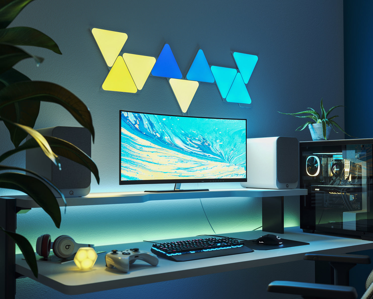 Nanoleaf Elements Rigid Linkers ( 9 pack ) – Aurazoe