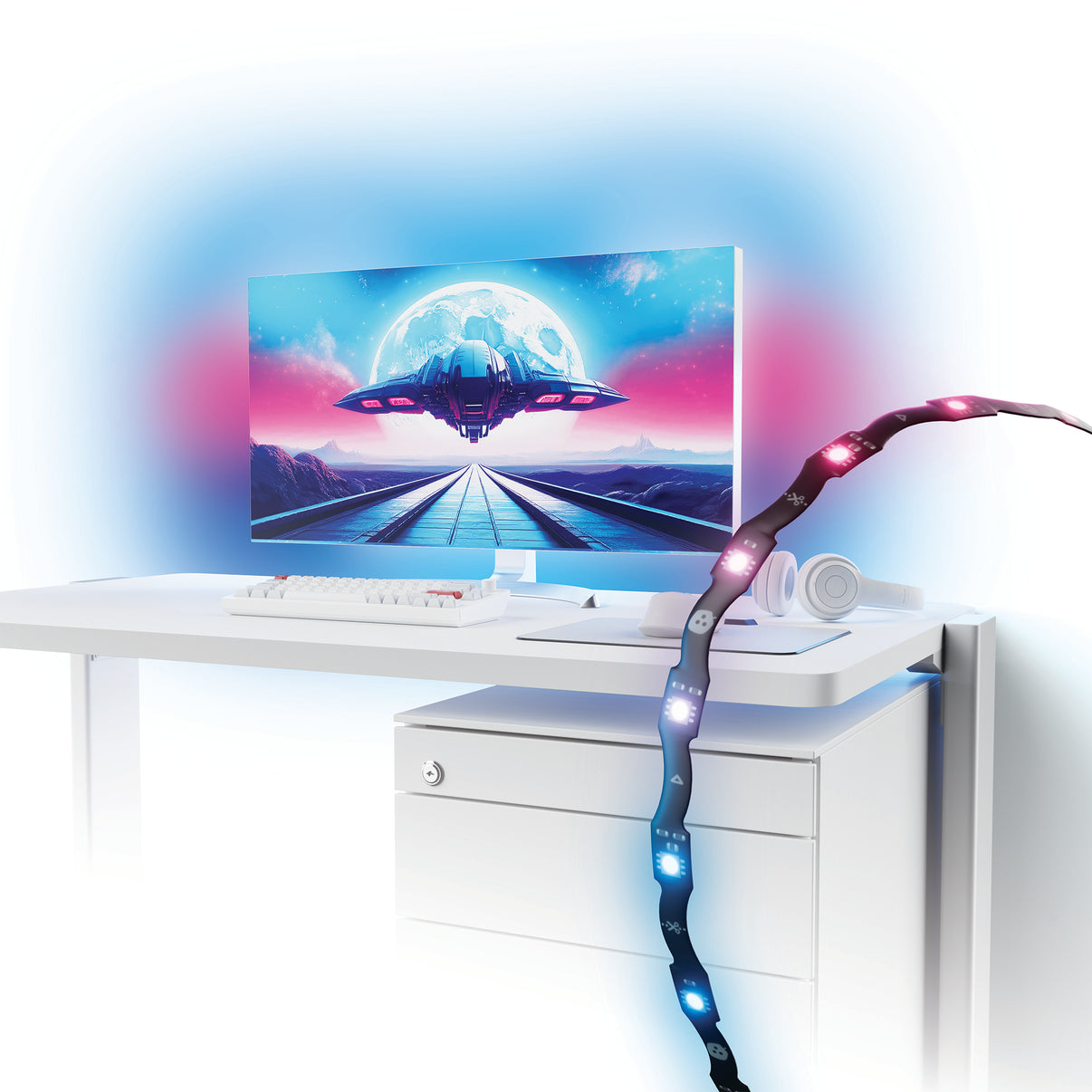Nanoleaf PC Screen Mirror Lightstrip – Aurazoe