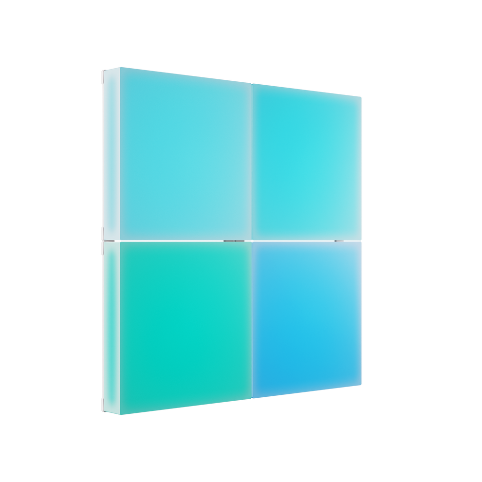 Nanoleaf Blocks Small Squares Add-On Kit (4 Panels) – Aurazoe